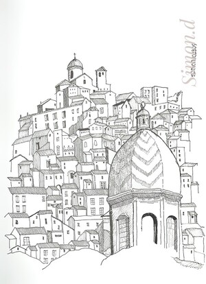 [그림의 말들 27] '찐' 매력 '코무네' 여기... Morano Calabro